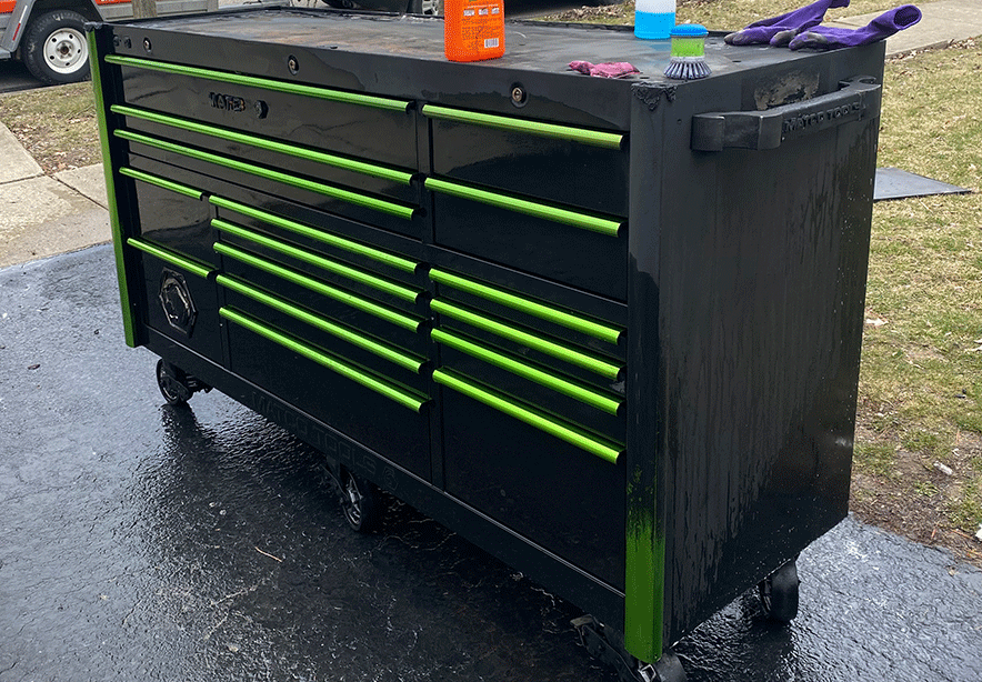 Matco Toolbox Survives Total Shop Fire